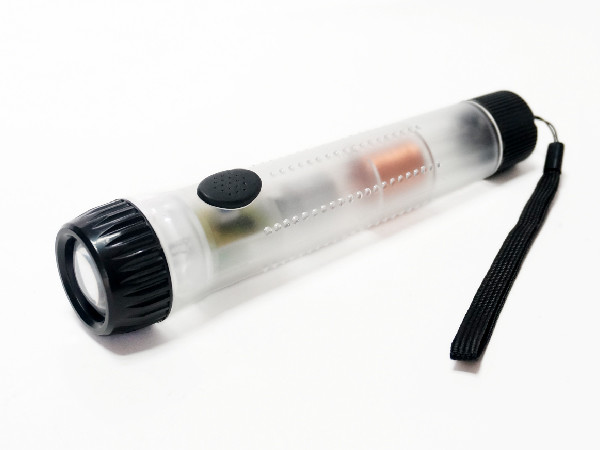 Waterproof Hand Shaking Emergency LED Flashlight Rechargeable ...